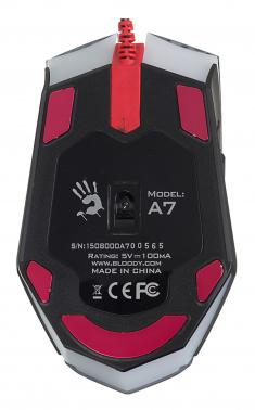 Мышь A4Tech Bloody A7 черный оптическая (6200dpi) USB (8but) от магазина РЭССИ - "РЭССИ ...